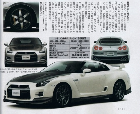 Nissan GT-R Spec V
