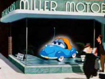 Desene animate cu maşini, care au rămas în istorie