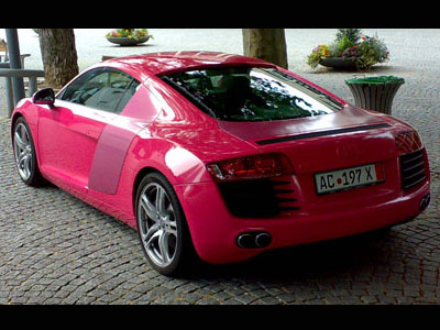 Audi R8 roz