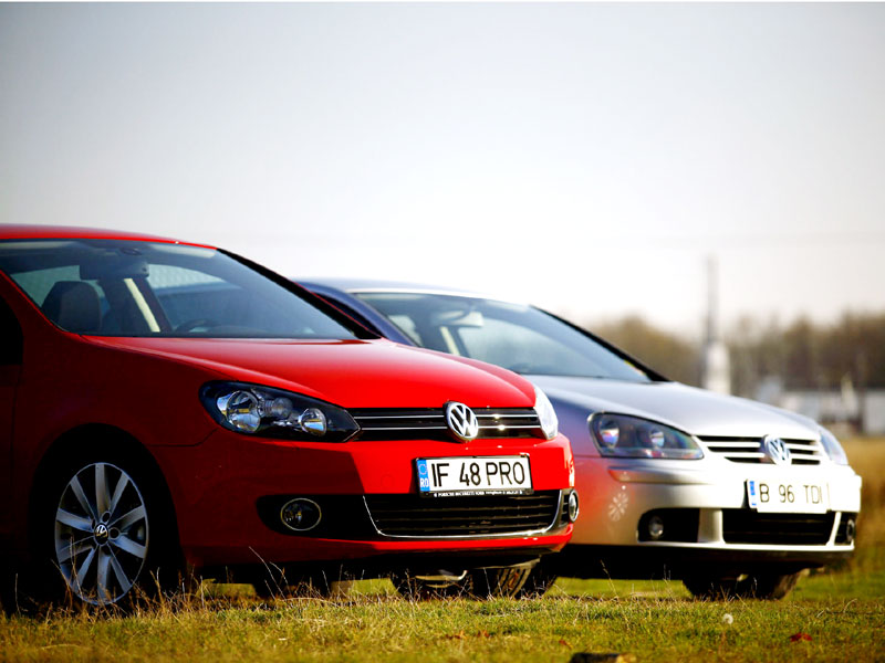 VW Golf 6 vs VW Golf 5