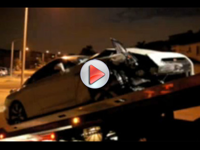 Accident Nissan GT-R