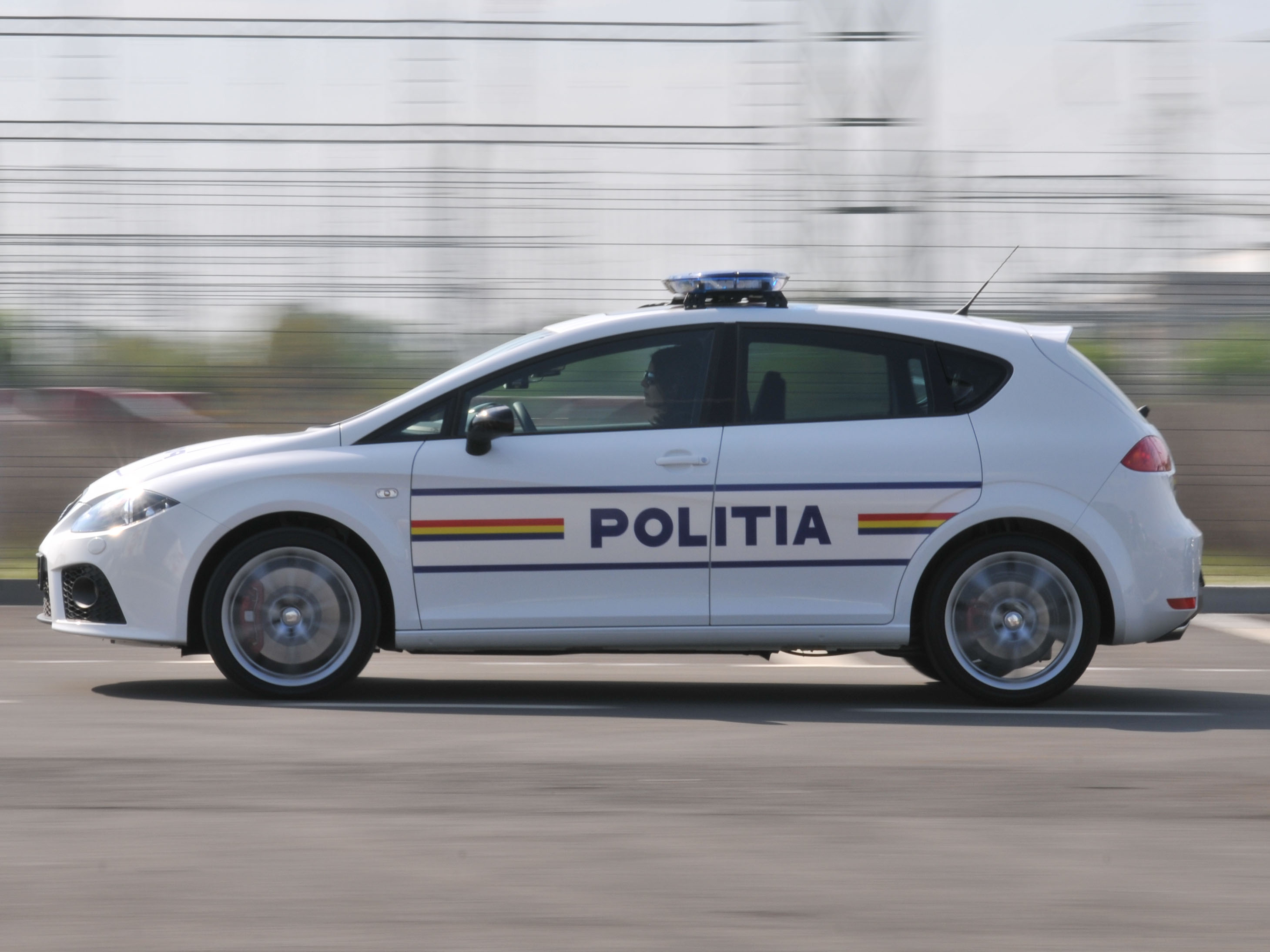 Poliţia Română are un Seat Leon Cupra