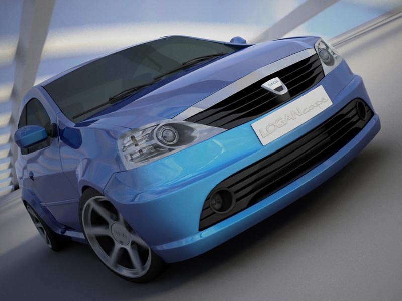 Dacia Logan Coupe - Alex schiţează un posibil Logan Coupe