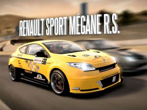 Renault Megane 3 RS în NFS Shift