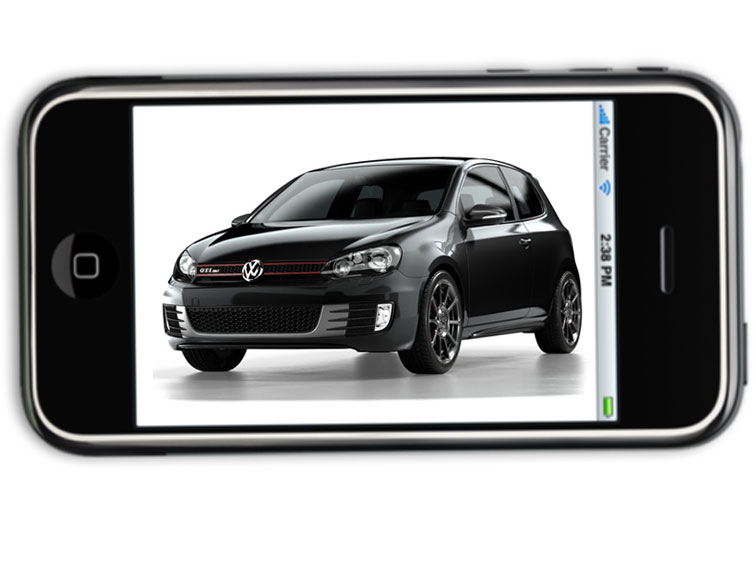 Racing VW Golf GTI Mobile App - Primul câştigător