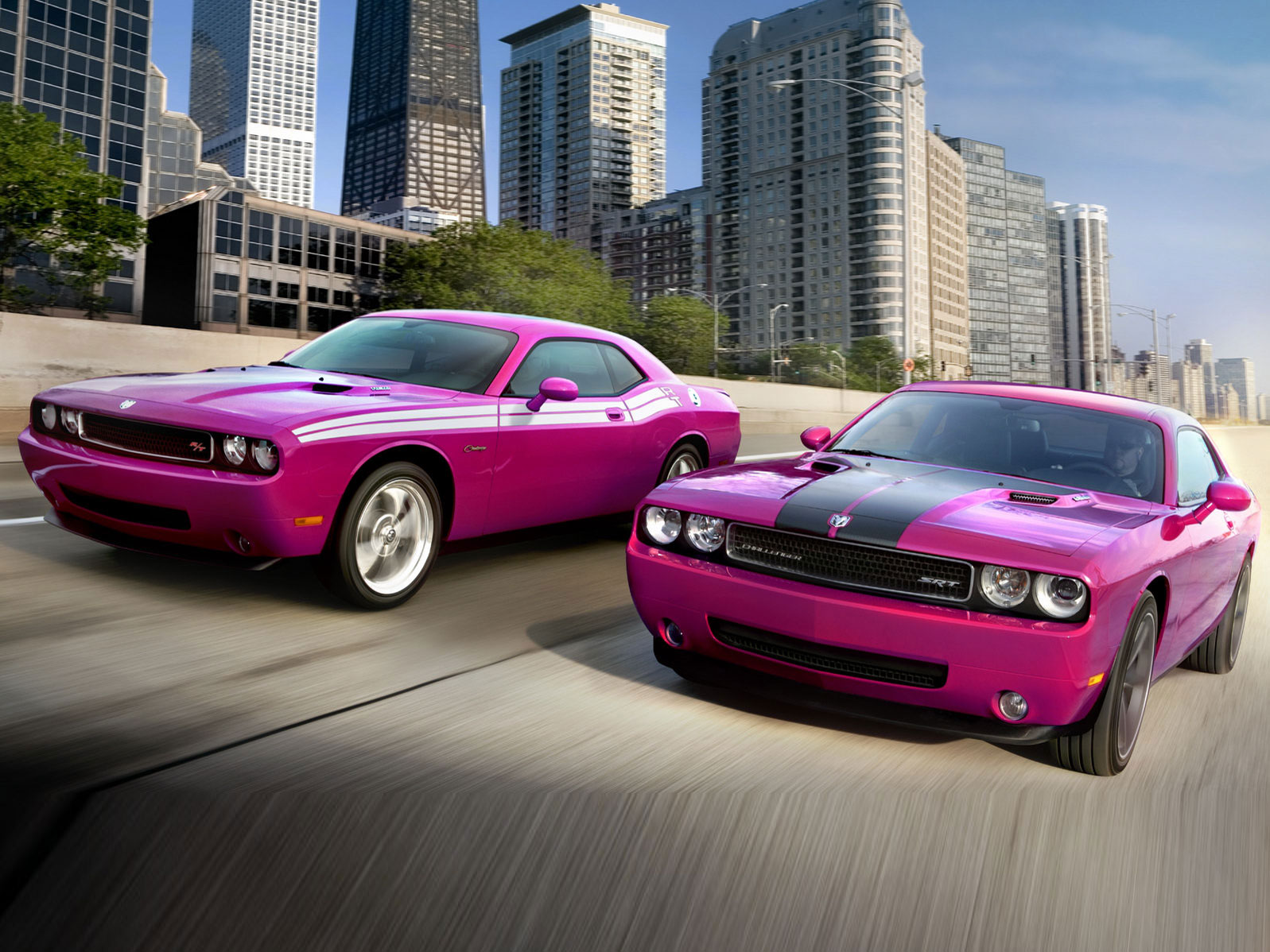 Dodge Challenger Furios Fuchsia
