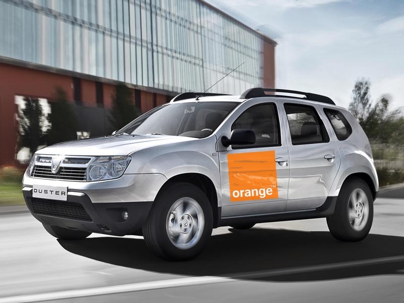 Prima flotă de Dacia Duster se duce la Orange
