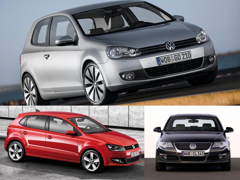 TOP 10: cele mai vândute modele în Germania 7 luni 2010