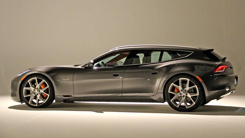 Fisker Surf - concept care prefigurează un shooting-break hibrid de lux