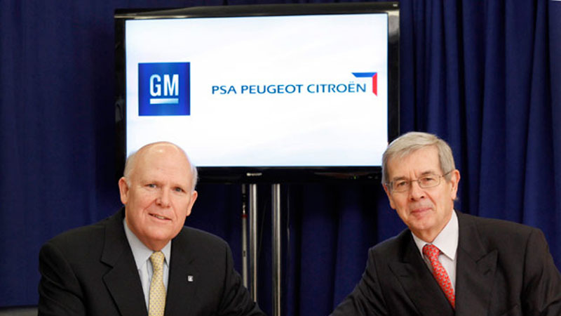 GM cumpăra 7% din PSA
