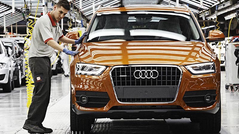 Prime grase pentru angajaţii Audi