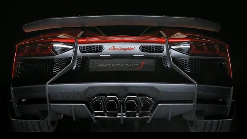Lamborghini Aventador J - unicatul Lambo de la Geneva 2012
