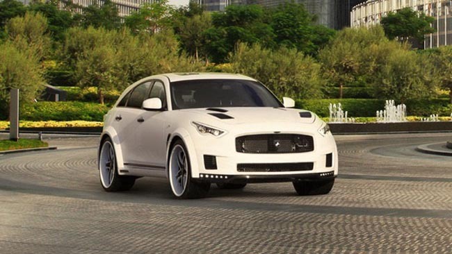 Kit estetic pentru Infiniti FX de la tunerul arab Matdes