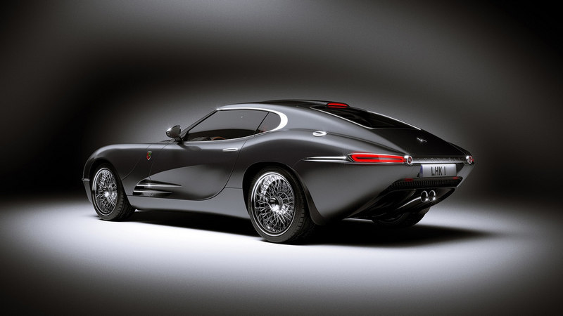 Lyonheart K este o reinterpretare modernă a lui Jaguar E-Type