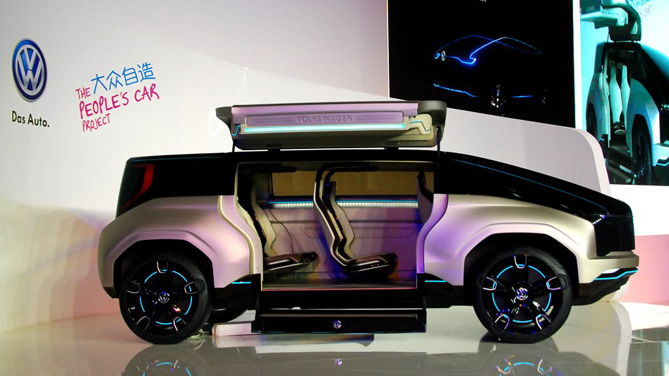 Volkswagen a lansat conceptul hibrid 4fun la Shanghai