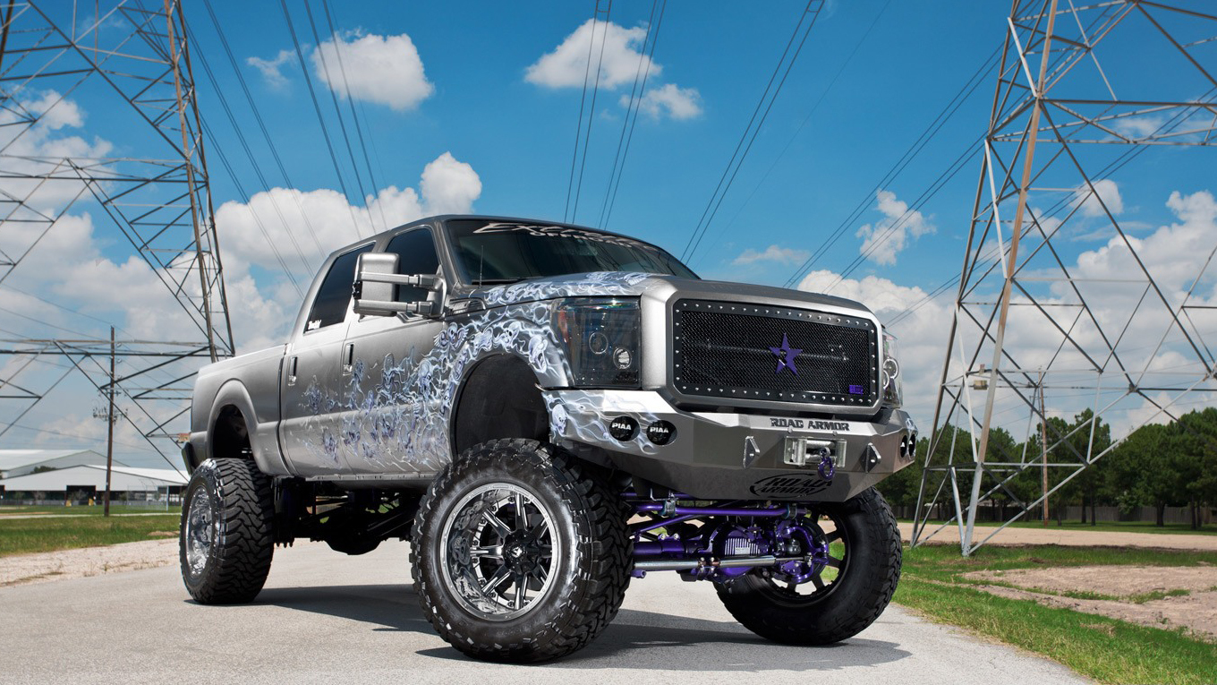 Tuning a la America pentru camioneta Ford F-250