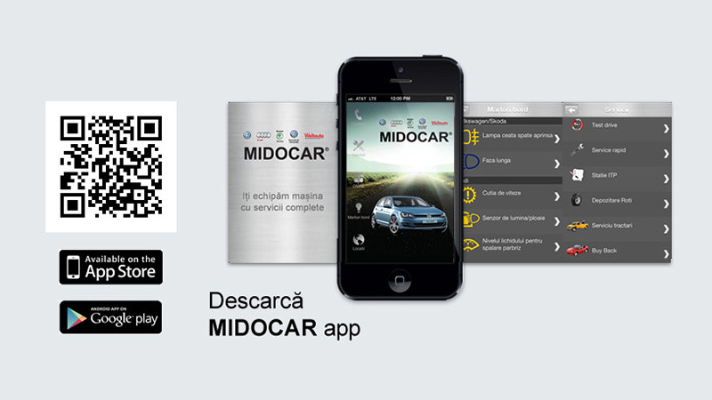 Posesorii de Volkswagen şi Audi au acum la dispoziţie aplicaţia Midocar ...