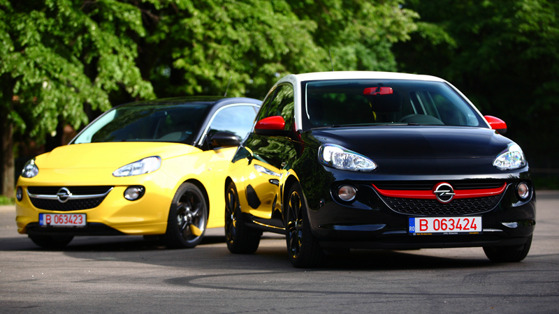 Am testat în România noul Opel Adam, mini trendsetter-ul german