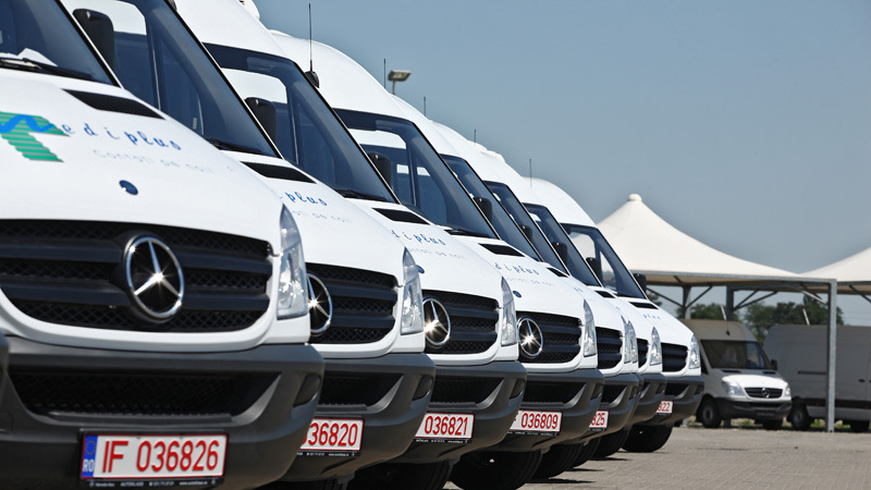 Se mai vând flote în România: 145 de Mercedes Sprinter se vor livra ...