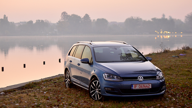 Am testat în România noul VW Golf Variant. Bun la toate