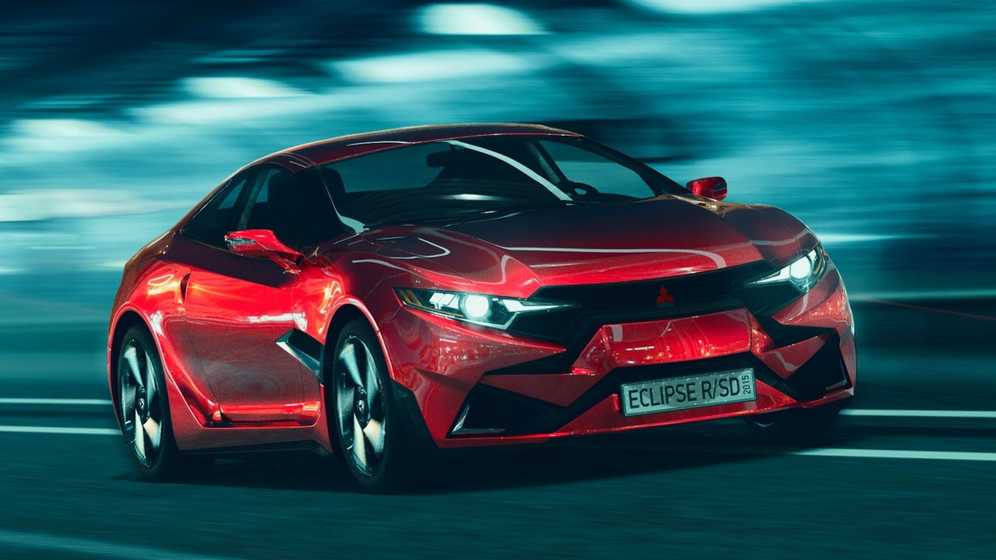 Studiu de design: Mitsubishi Eclipse R-Concept. VIDEO