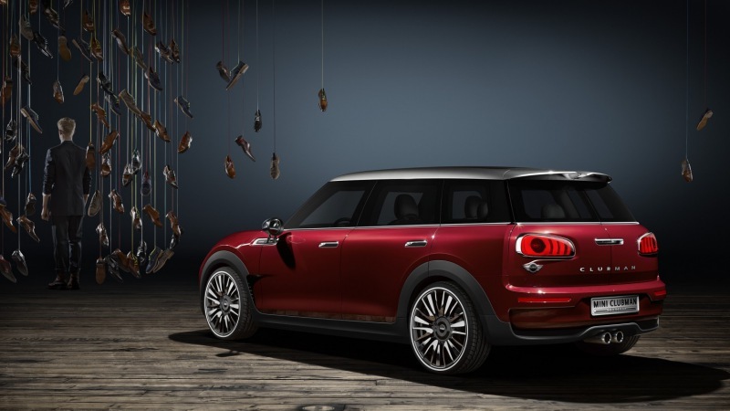 Primele imagini oficiale cu Mini Clubman Concept. UPDATE