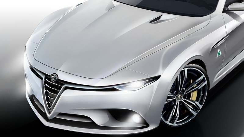 Alfa Romeo Giulia, randări noi, spectaculoase
