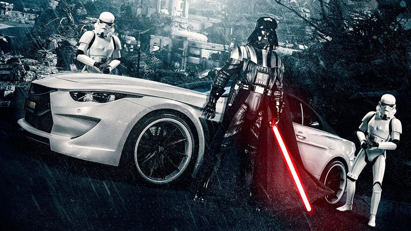 BMW Stormtrooper e viziunea celor de la Vilner despre maşina lui Darth ...