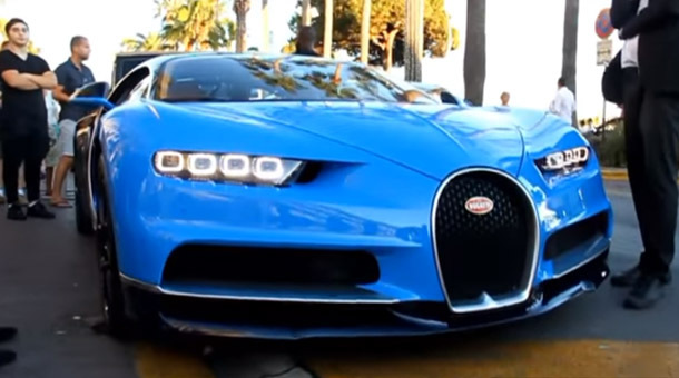 Prima ieşire publică a unui Bugatti Chiron - VIDEO-FOTO