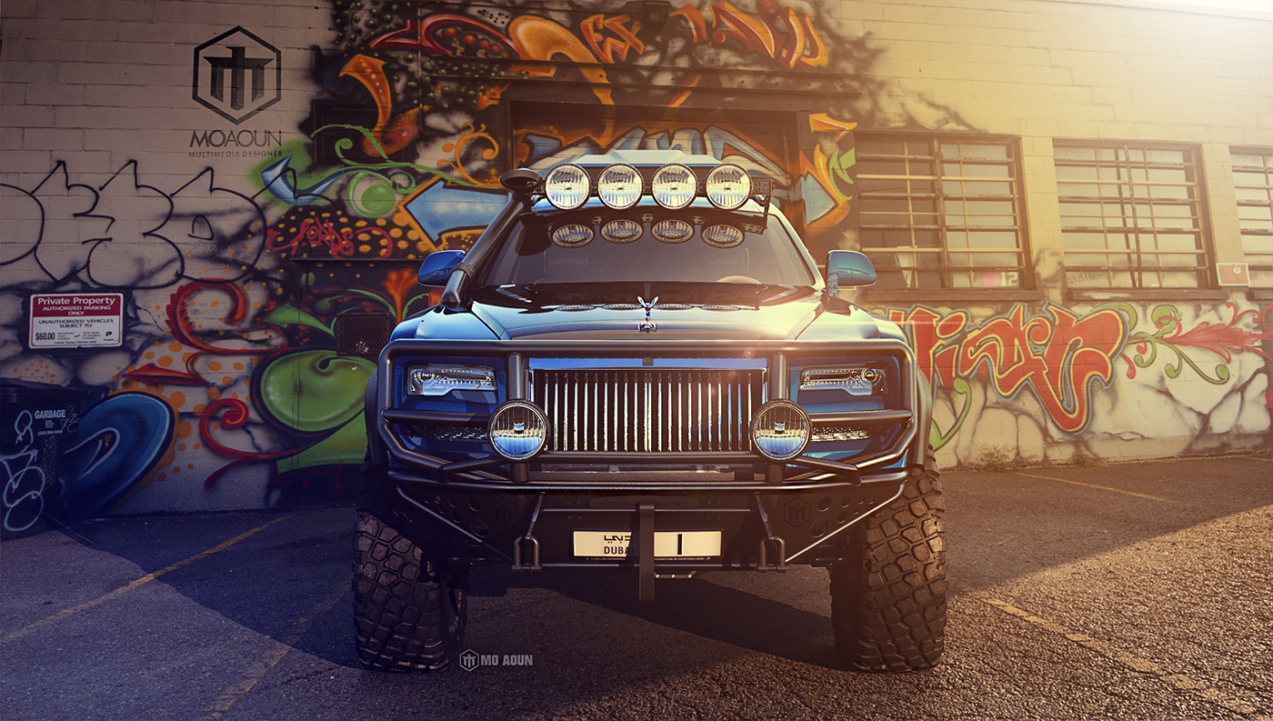 Rolls-Royce Ghost tunat în haine de SUV. Factorul WOW este inclus - FOTO