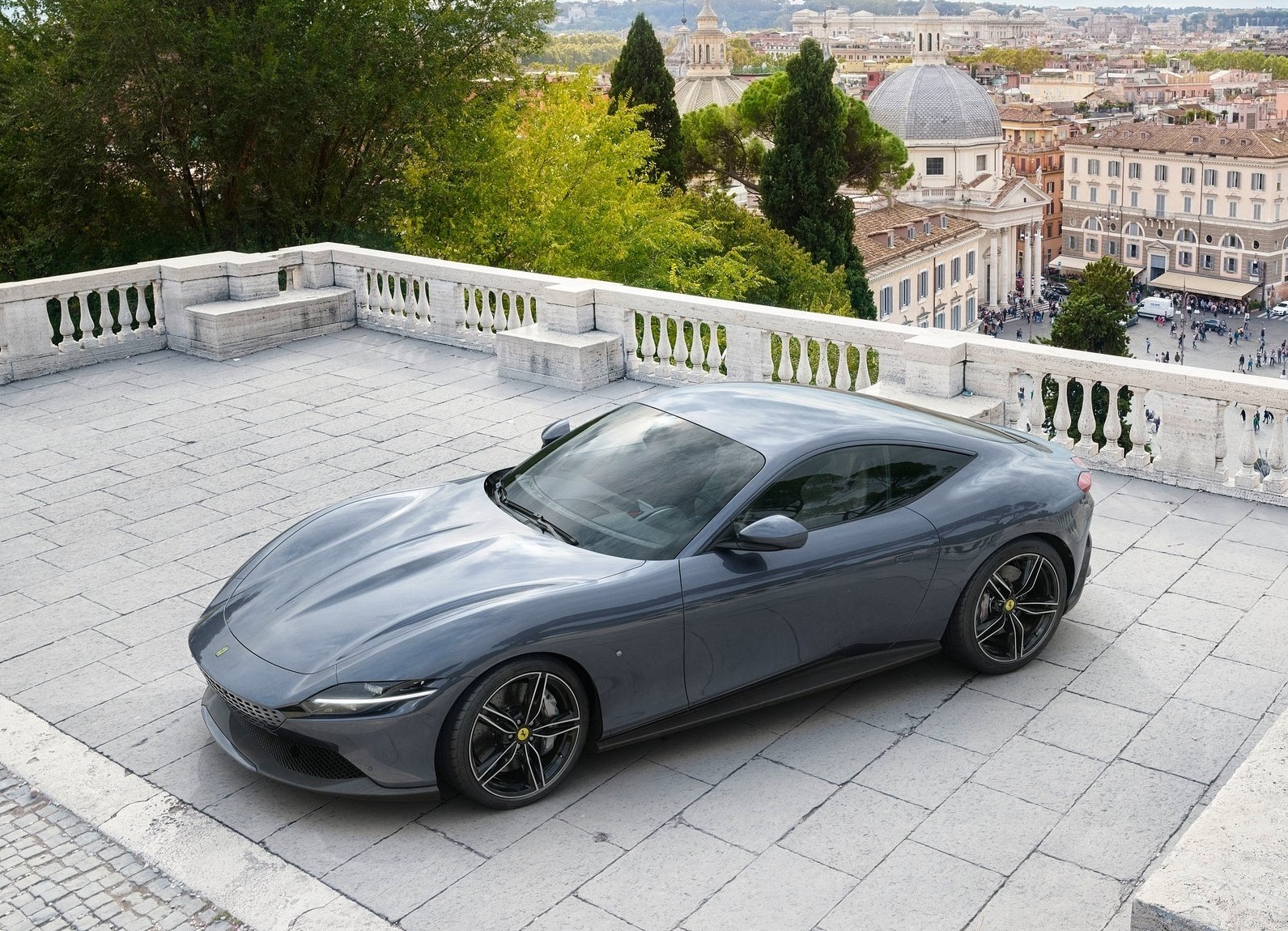 Ferrari Roma este cel mai nou supercar al mărcii italiene - Galerie FOTO