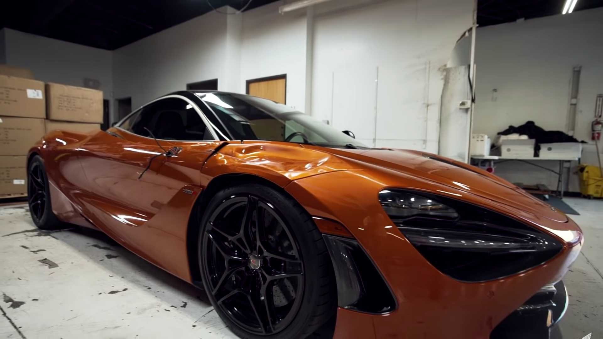Un McLaren 720S a fost zgâriat în parcare. Costul reparațiilor este imens