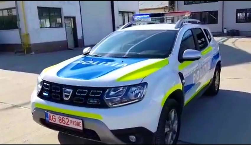 Cum va arăta Dacia Duster de poliție? Ministrul Vela a decis schimbarea ...