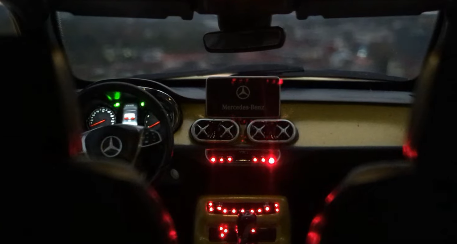 Acest Mercedes Clasa X este cel mai mic pickup din lume - VIDEO