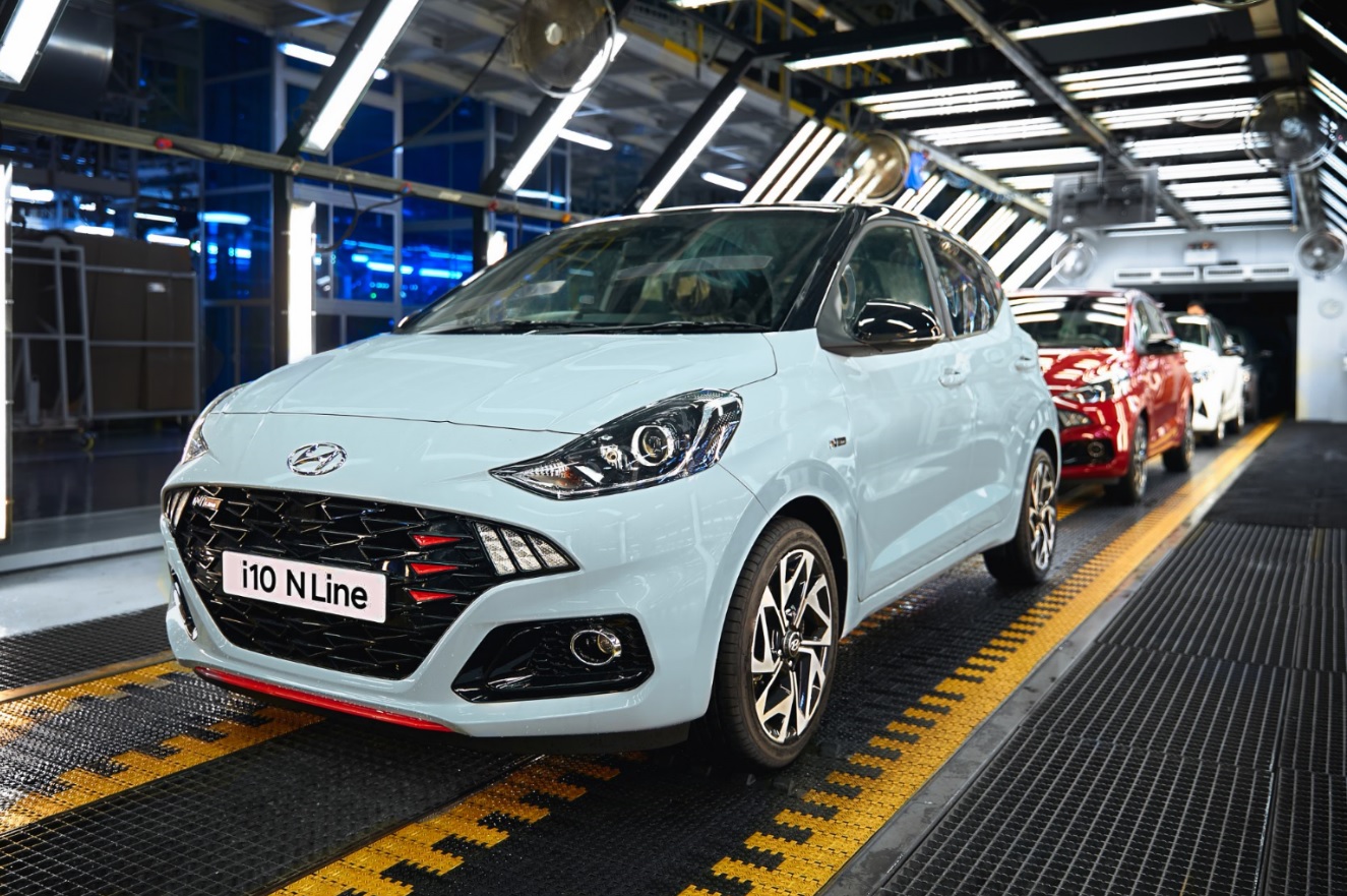 Hyundai i10 N Line a intrat în fabricație. Când poate fi comandat