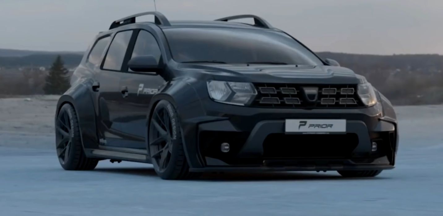 Nemții s-au pus pe treabă: tunează o Dacia Duster