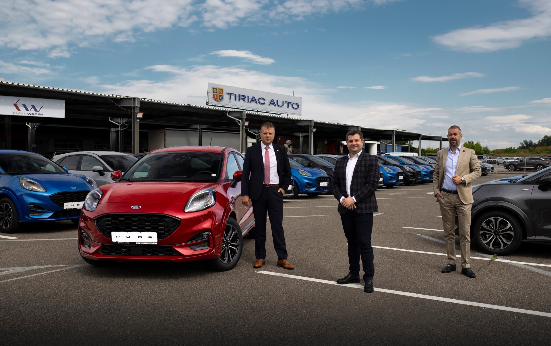 100 de Ford Puma, livrate de Țiriac Auto, distribuitor autorizat Ford ...