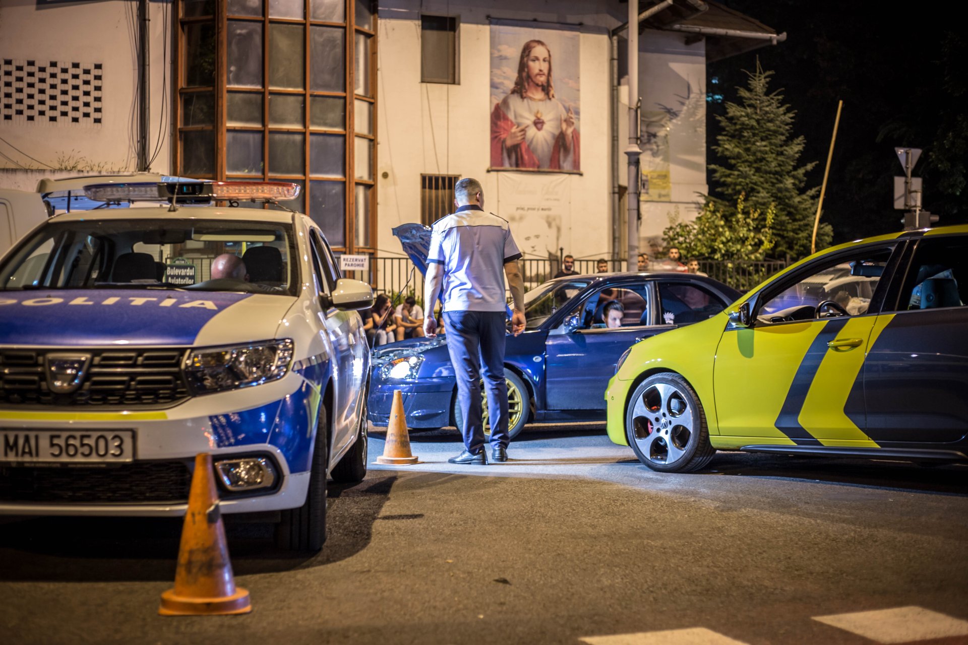 Polițiștii și inspectorii RAR au sancționat șoferii cu mașini modificate