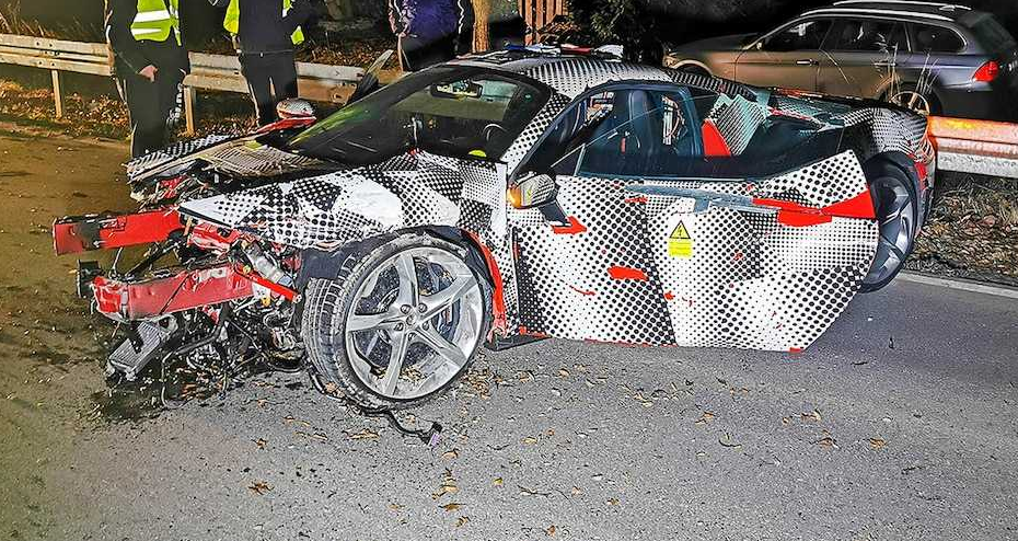 VIDEO. Un Ferrari SF90 Stradale, distrus într-un accident în Germania