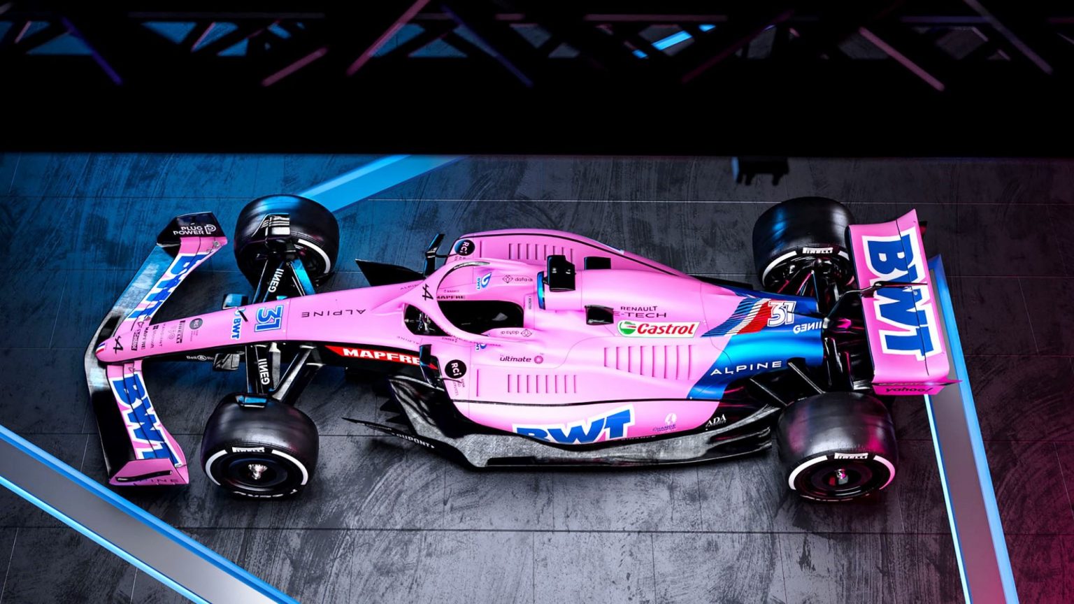 Formula 1: BWT Alpine F1 și-a prezentat noul monopost A522 pentru ...