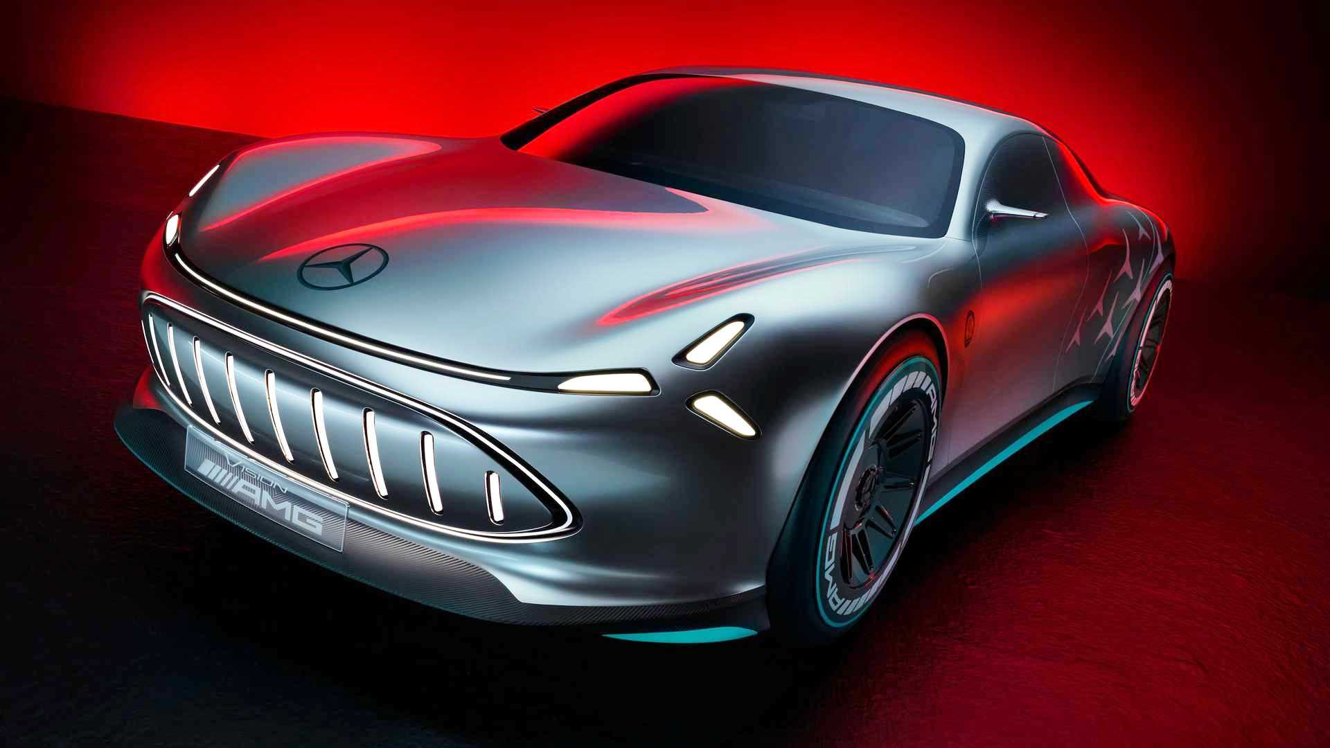 Mercedes-Benz prezintă noul concept Vision AMG, care prefigurează un ...