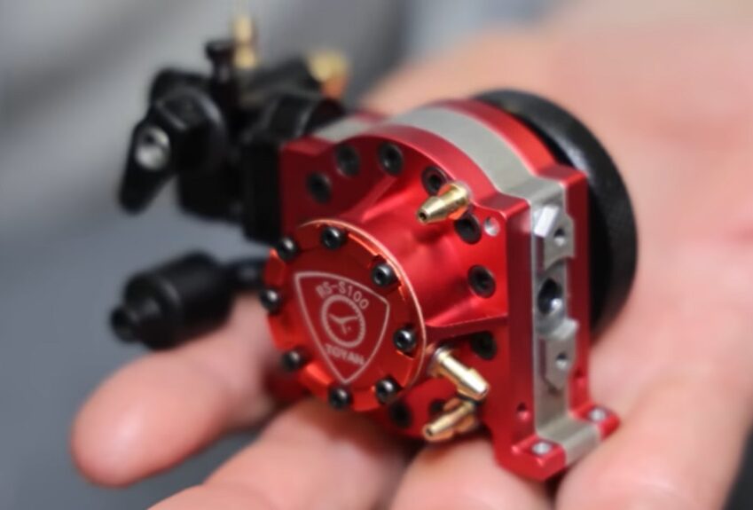 Cum sună cel mai mic motor rotativ din lume? Are 2,4 cmc și 0,7 CP! (cu ...
