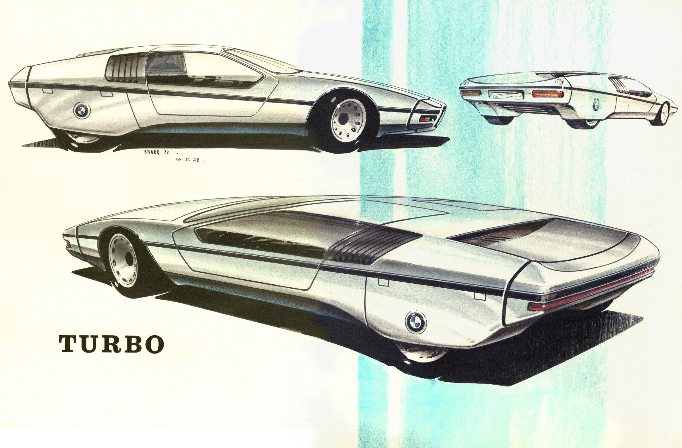 BMW Turbo, primul concept-car din istorie al bavarezilor, împlinește 50 ...