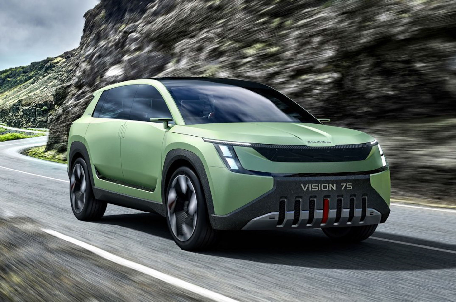 Skoda a dezvăluit conceptul Vision 7S, care prefigurează succesorul ...