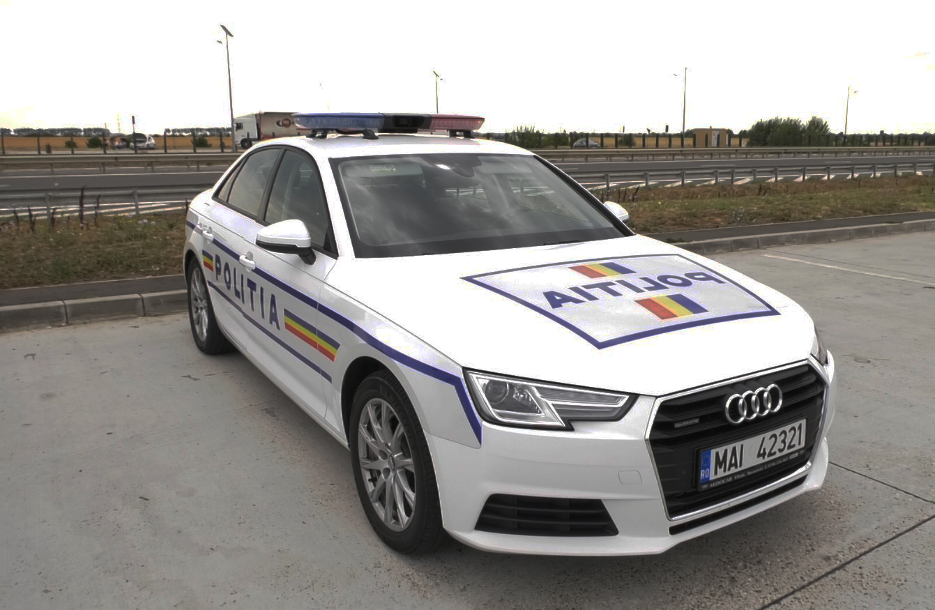 ProMotor a filmat o autospecială de poliție Audi A4