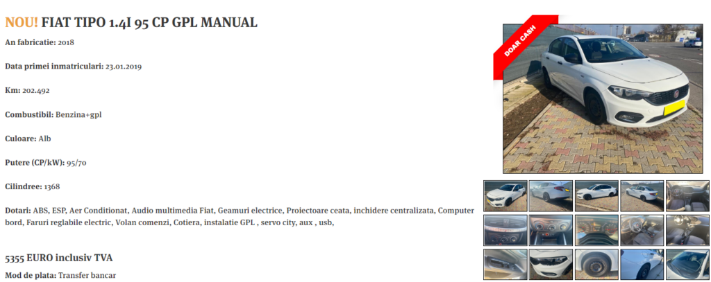 Mașina ideală pentru Uber sau Bolt, de vânzare pe Btleasing.ro. Cât ...