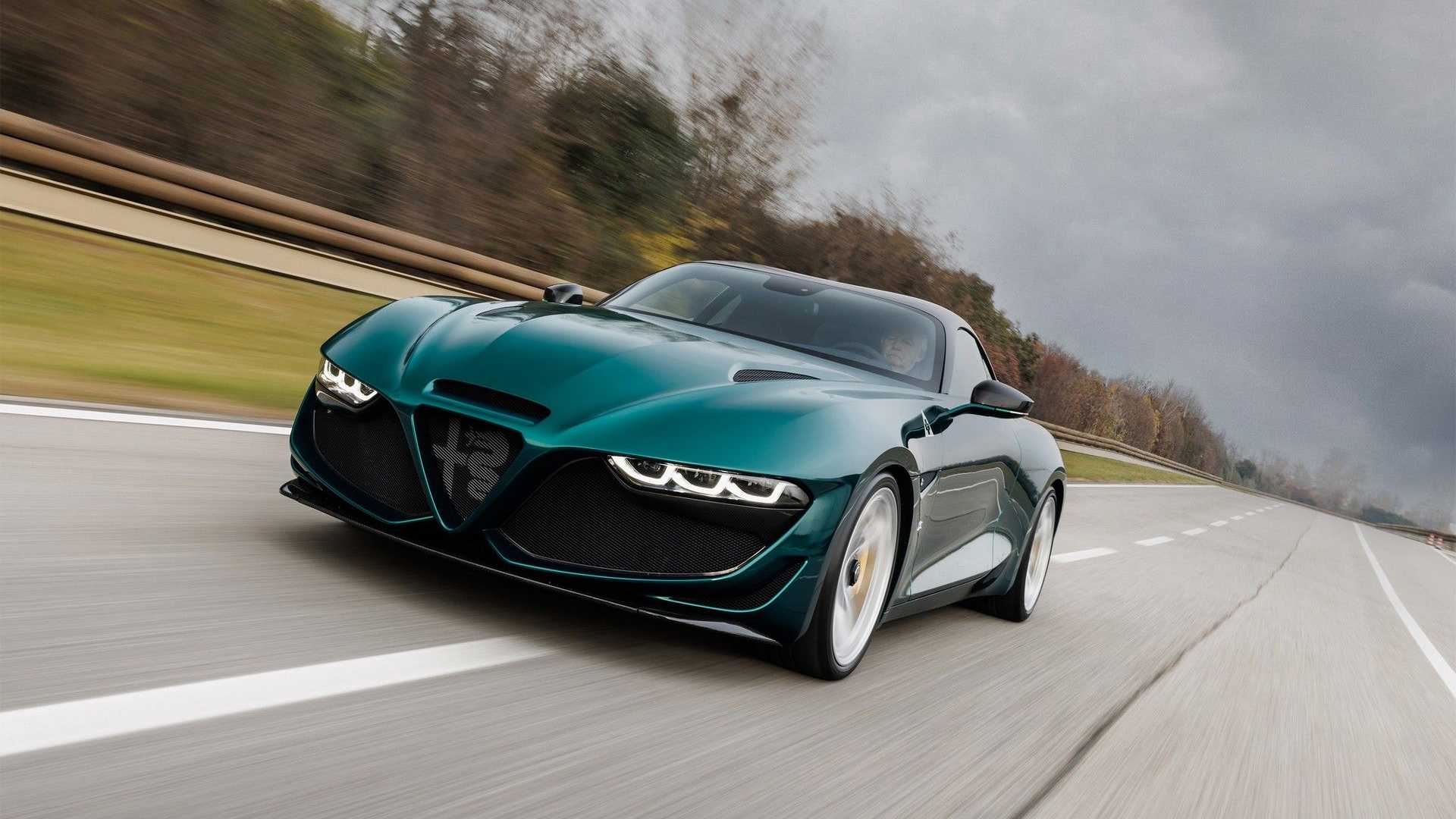 Alfa Romeo Giulia SWB Zagato este un coupe sportiv cu aspect retro și ...