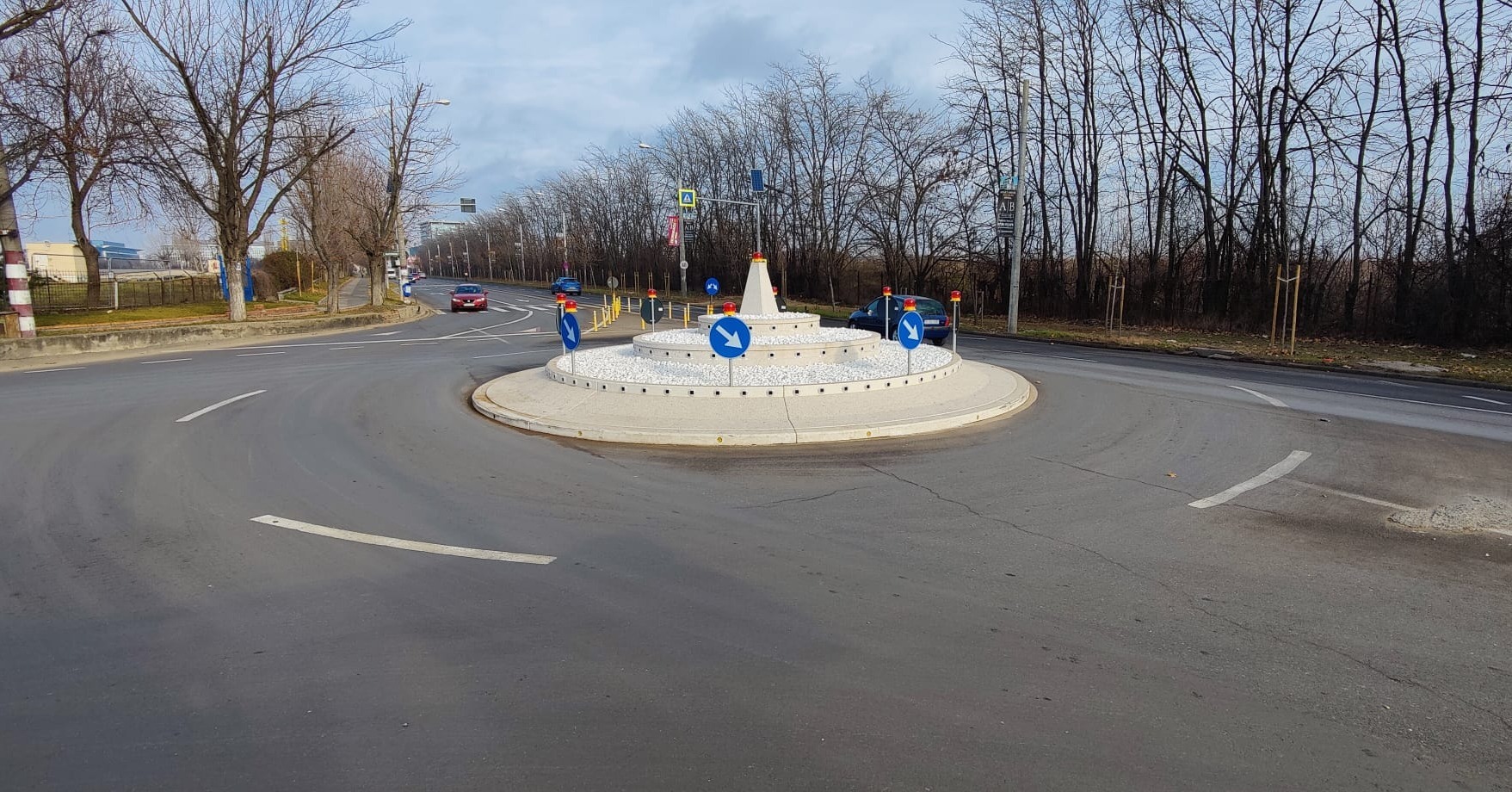 Două intersecții aglomerate din București au acum sensuri giratorii ...