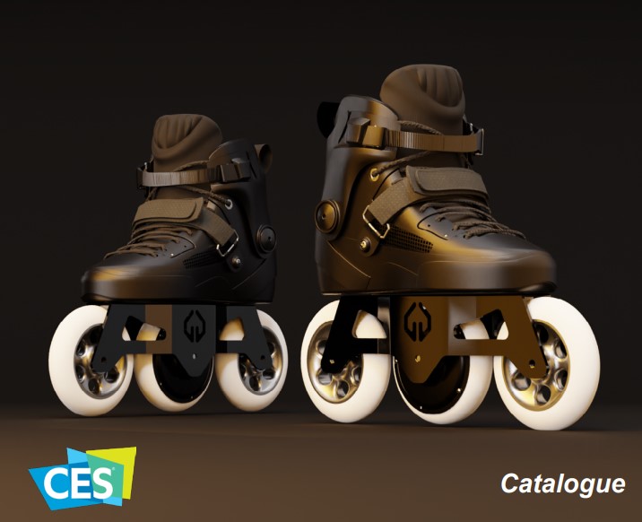 Rolele electrice prezentate la CES au o autonomie de 20 de km și se pot ...