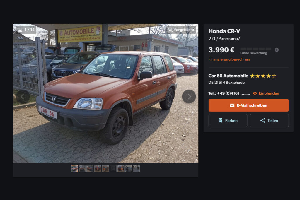 SUV-uri de familie la prețuri prietenoase. Ce modele rulate poți să cumperi cu 4.000 de euro